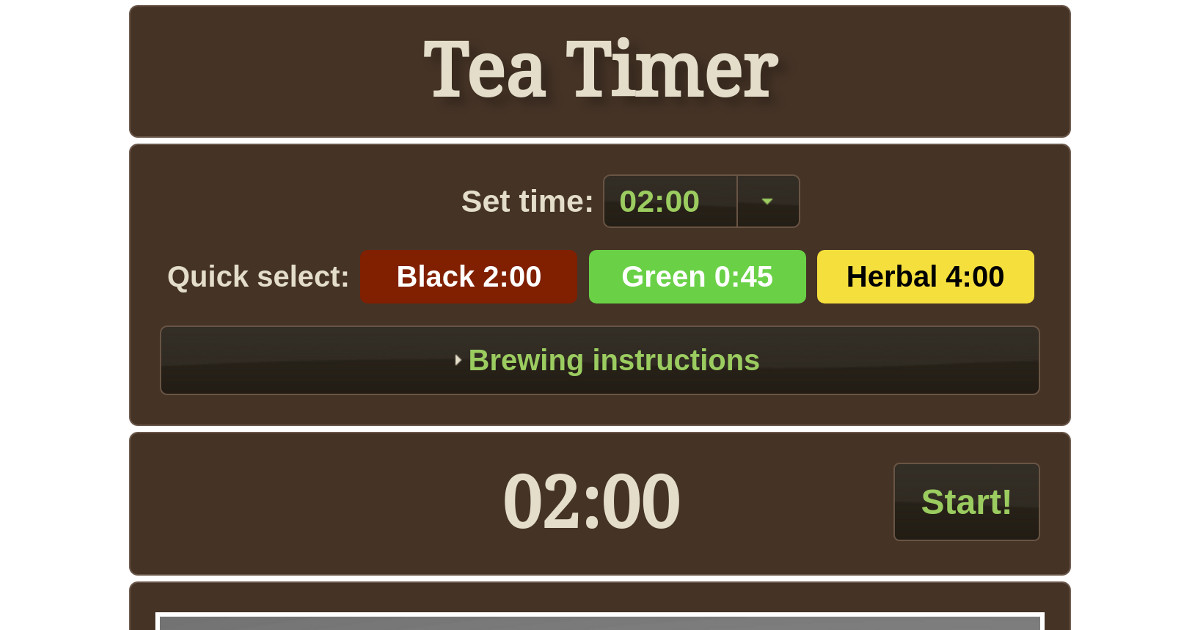 Tea Timer